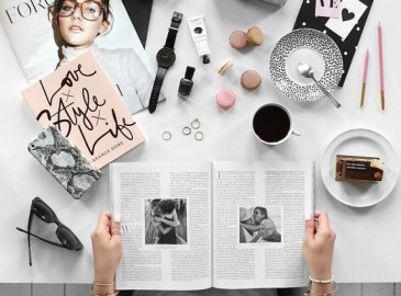 Dicas para criar fotos flat lay para o Instagram - A.Craft