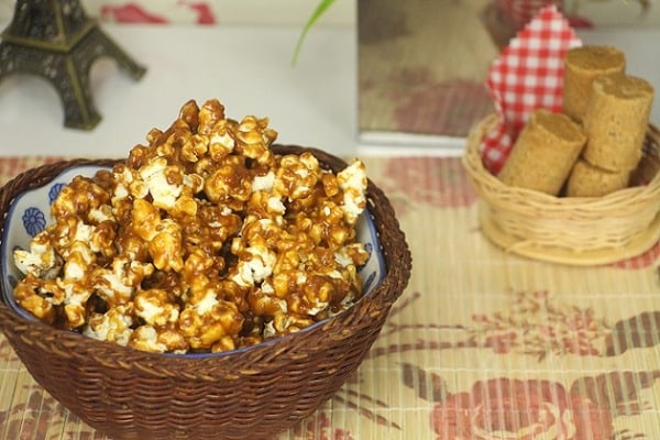 5 receitas de pipoca doce de dar água na boca pipoca com paçoca - A.Craft 5 receitas de pipoca doce de dar água na boca pipoca com paçoca - A.Craft