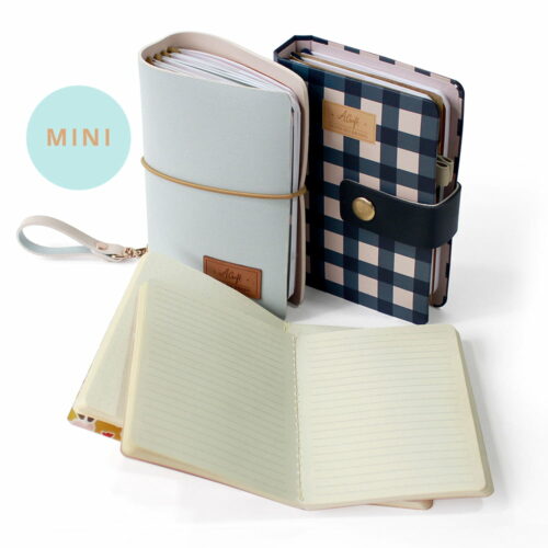 Mini diário em tópicos A.Craft customizado - Mini Cadernos variados - A ...