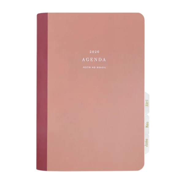 Planner A.Craft – Agenda 2° trimestre 2026 – Coleção lisa - A.Craft