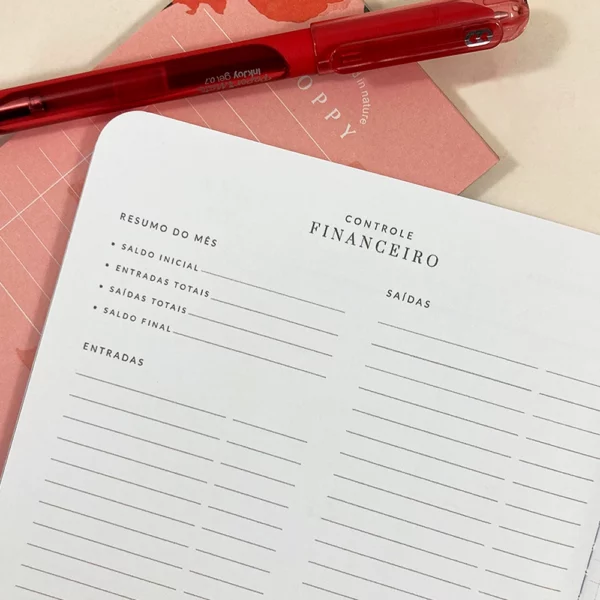 Planner A.Craft – Agenda 2° trimestre 2026 – Coleção lisa - A.Craft