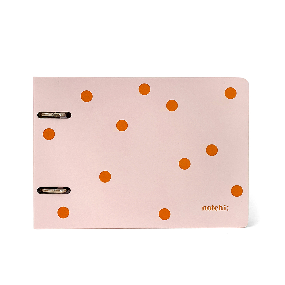 Fichário para fichas Notchi – Orange soda – Bazar dia 4 - A.Craft